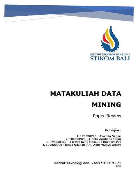 Project Uas Data Mining Pdf