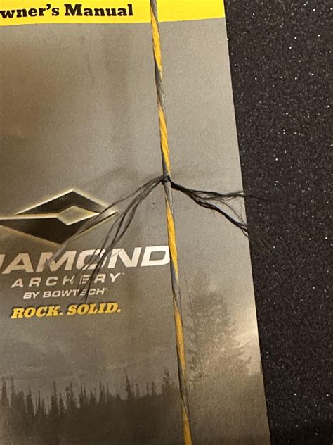 New Bow Is This String Fraying Already Rarchery