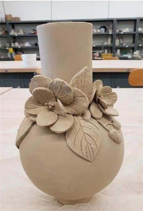 Clay Vase Ideas Pottery Clay Flower Vase Design Pottery Flower Vase