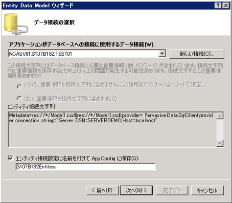 ADO NET Entity Framework データ プロバイダー