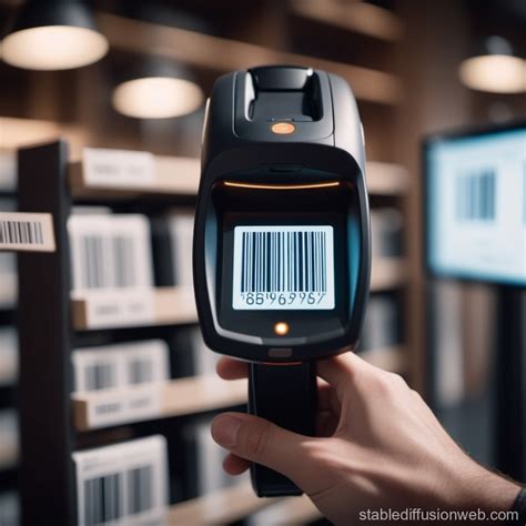 Barcode Scanner Prompts Stable Diffusion Online