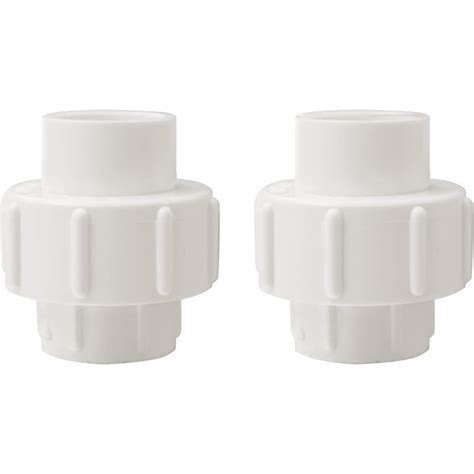 2pack Pvc Slip Joints 1 2 Pvc Joint Fittings For Pool Plumbing