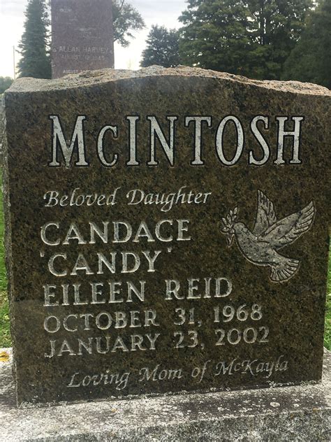Candace Eileen “candy” Reid Mcintosh 1968 2002 Find A Grave Memorial