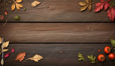 Deteriorating Vegetables On Wooden Background With Ample Whitespace