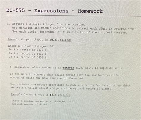 Solved 1 Request A 3 Digit Integer From The Console Use