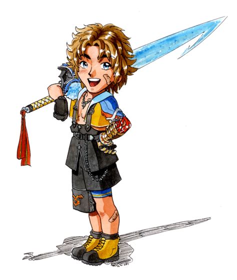 Chibi Tidus From Ffx By Teremiao On Deviantart