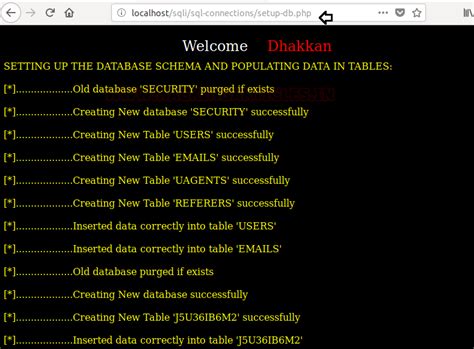 how to set up sqli lab