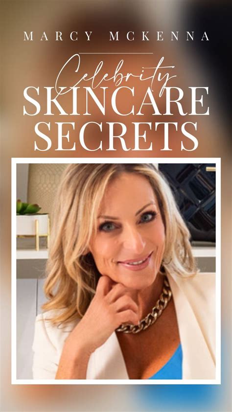 Celebrity Skincare Secrets Celebrity Skin Care Skin Care Secrets