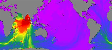 Map Of Human Fecal Matter In Worlds Oceans