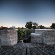 Micro Hostel With Tiny Concrete Rooms Installed By Zhang Ke In Old Beijing Hutong