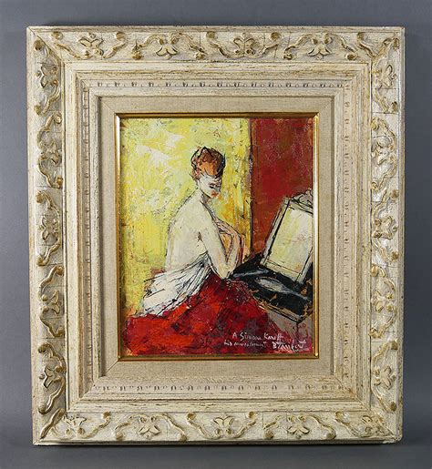 Bertoldo Taubert Lady At Dressing Table Oc