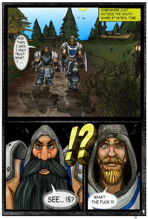 Rule 34 2boys 3 Panel Comic Armor Black Beard Black Hair Black Hair