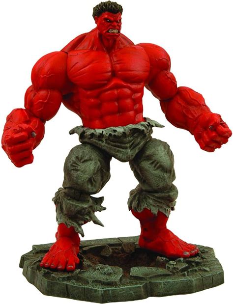 Marvel Select Red Hulk Action Figure Toys And Games
