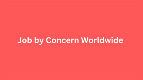 Concern Worldwide