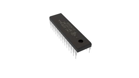 Microprocessor 3d Model Cgtrader