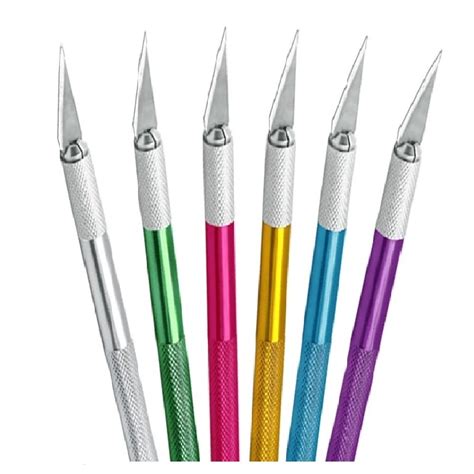 Precision Stainless Steel Carving Knife Blades For Arts Craft Hobby Pcb