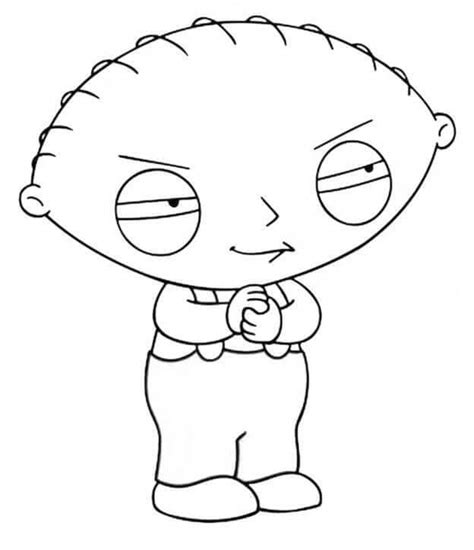 Dibujos De Stewie Griffin Para Colorear E Imprimir Coloringlib