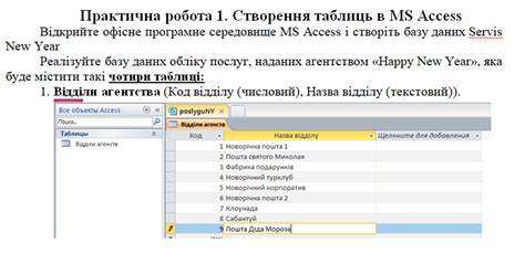 9 клас Інформатика Дистанційне навчання Практична робота Таблиці в БД