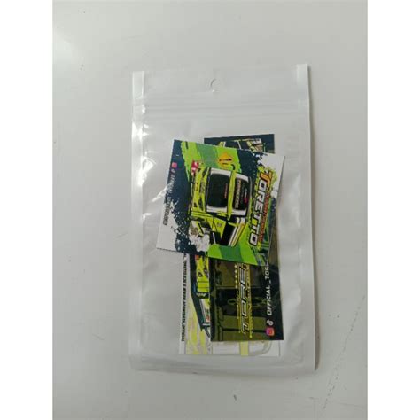 Jual Stiker Bus Busmania Asyrof Toretto Original Isi 3 Pcs Langsung