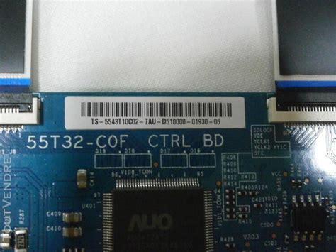 Carte t con 55t32 c0f ctrl bd tv hisense h43nec 5600 à Dunkerque