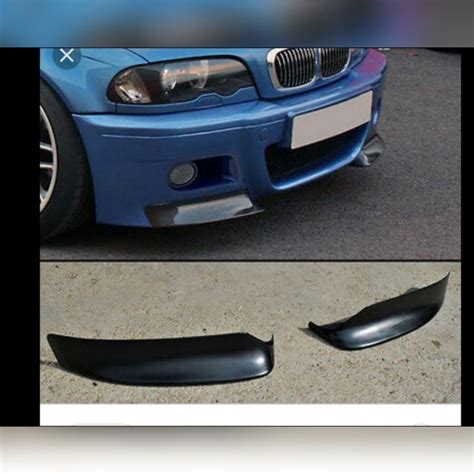 Jual Lips Bumper Splitter Bmw E46 M3 Csl Shopee Indonesia