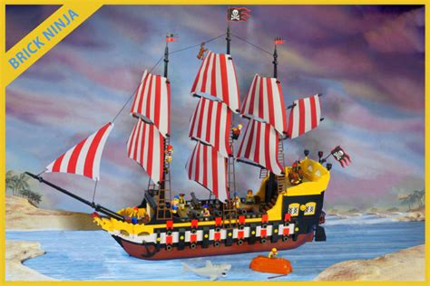 A 28 Gun Black Seas Barracuda A Lego Pirate Ship Everydaybricks
