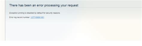 Php Magento There Has Been An Error Processing Your Request