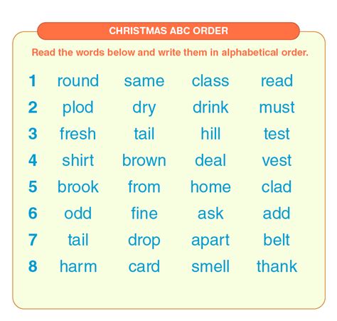 Alphabetical Order Worksheets Engaging Activities For Sorting Letters
