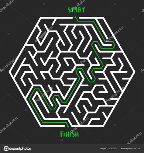 迷宫游戏背景进入和退出与迷宫 图库矢量图newb1 152427520