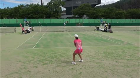 2021年ih テニス 女子団体3回戦 沖縄尚学沖縄 Vs 札幌光星北海道 コート18 Youtube