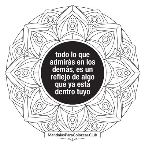 → La Mejor Colección De Mandalas Con Frases Para Imprimir Pdf Gratis