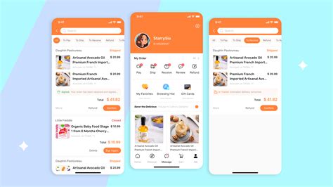 Basic My Orders Ui Design Figma