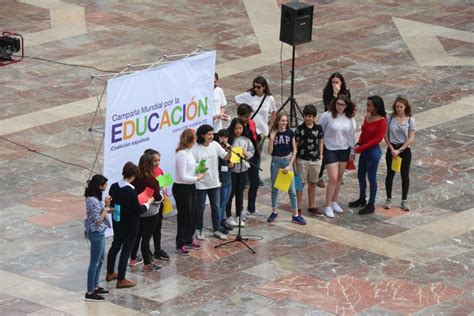 La Campaña Mundial Por La Educación Se Moviliza Para Reivindicar La