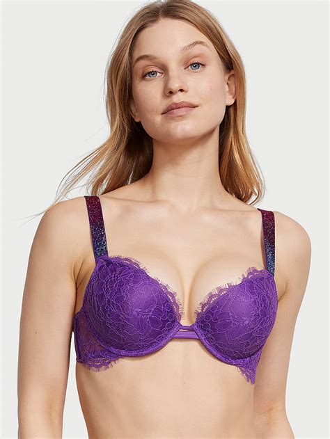 Buy Shine Strap Lace Push Up Bra Order Bras Online 5000000022