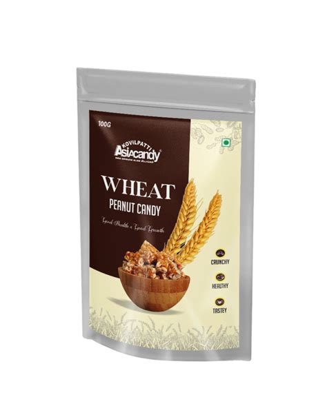 100gm Wheat Peanut Candy Kovilpatti Asia Candy