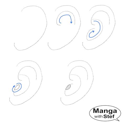 How To Draw Ears For Your Manga Characters Manga With Stef
