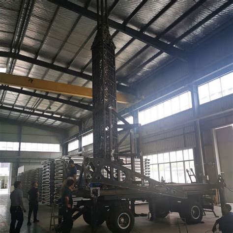 China Customized Portable Cell On Wheel Mobile Trailer Tower