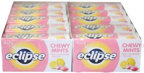 Eclipse Pink Lemonade Chewy Mints 27g Tin Case Of 20 Au Pantry Food And Drinks