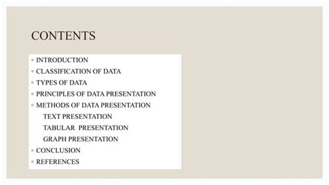 Data Presentation Methods 1pptx Databases Computer Software And