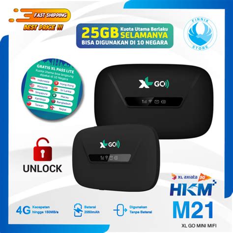 Promo Hkm M Modem Mifi Wifi Xl Go Izi G Lte Bypass Unlock All Operator Hkm M Xl