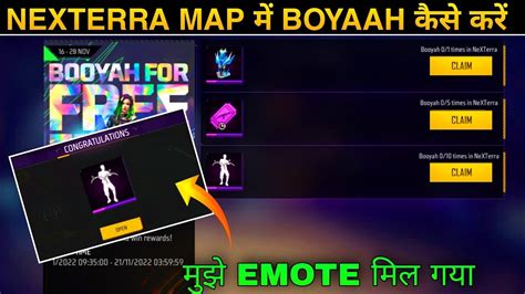Booyah In Nexterra Event Free Fire Nexterra Map Mein Booyah Kaise