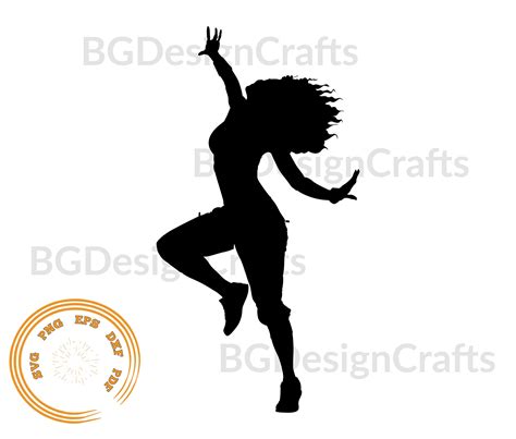 Zumba Dancer Silhouette