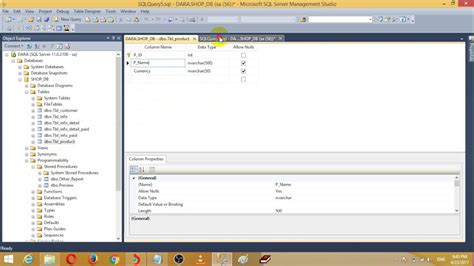 Create Store Procedure In Sql Server 2012 Sp1 Youtube