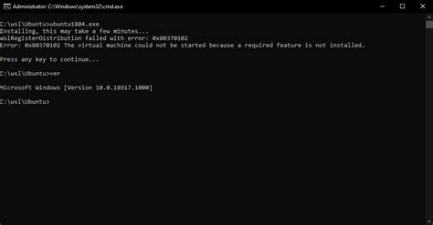 Error 0x80370102 · Issue 4120 · Microsoftwsl · Github
