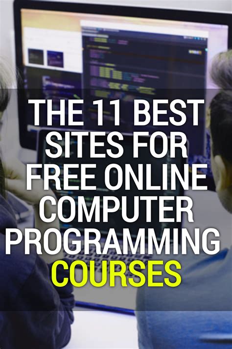 The 11 Best Sites For Free Online Computer Programming Courses