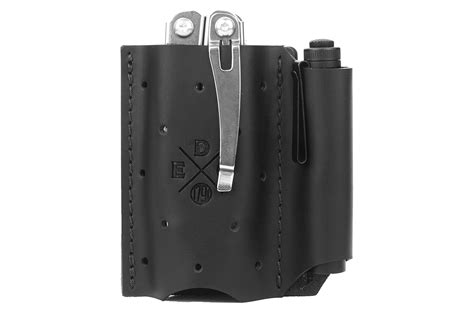 1791 Edc Pocket Duo Tool Organizer Edc Pk Duo Blk A Black Leather