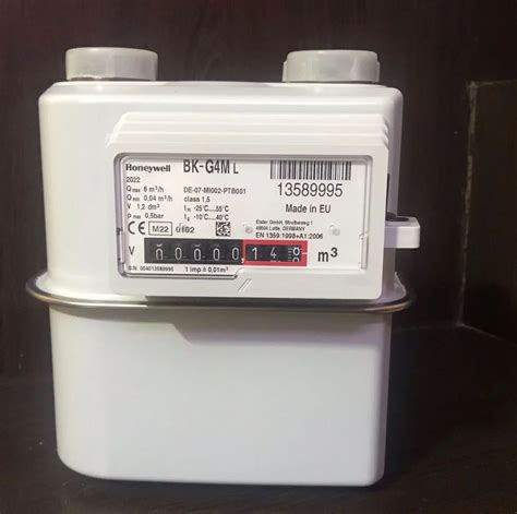 Honeywell Bk G M L Diaphragm Meter At Lpg Gas Flow Meter In