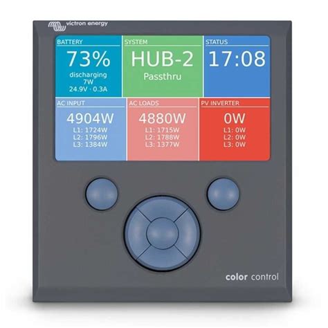 Victron Energy Color Control GX Multi Kontrol Paneli Akü Ekipmanı