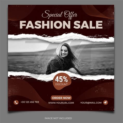 دانلود قالب پست اینستاگرام طرح مد و استایل خانوم دانلود رایگان فایل لایه باز، Psd، وکتور، لوگو