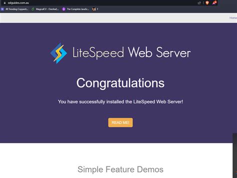 Litespeed Webserver Lsws Ssltls Installation Guide Ssltrust